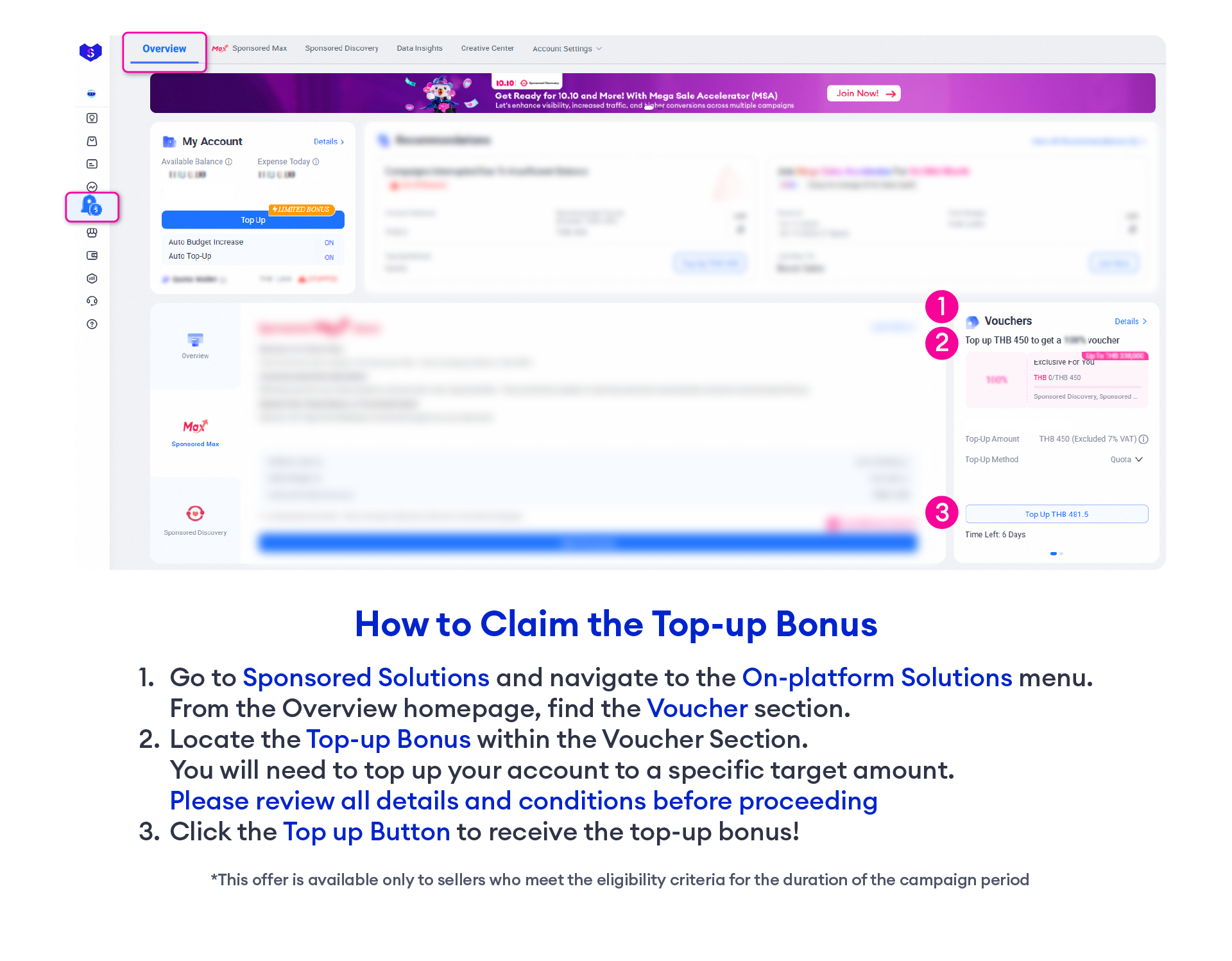 Lazada Sponsored Solutions: Get Rewards with "Top Up Bonus" - Lazada ...